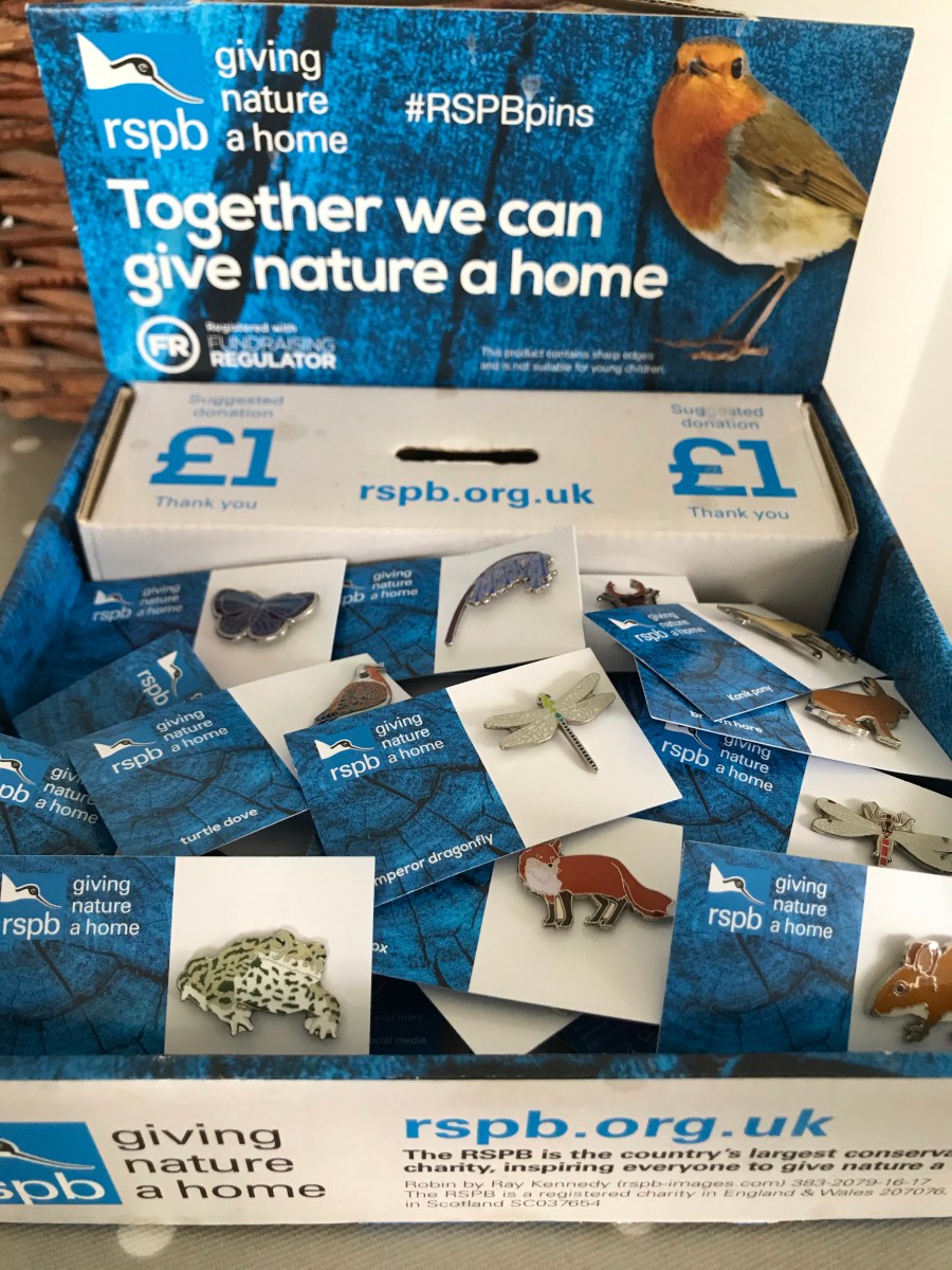 RSPB pin badges – Young Naturalist: Izzy Fry